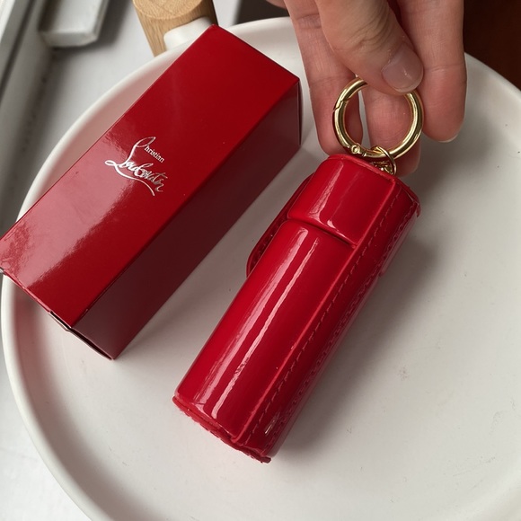 Christian Louboutin | Bags | Red Louboutin Lipstick Case | Poshmark